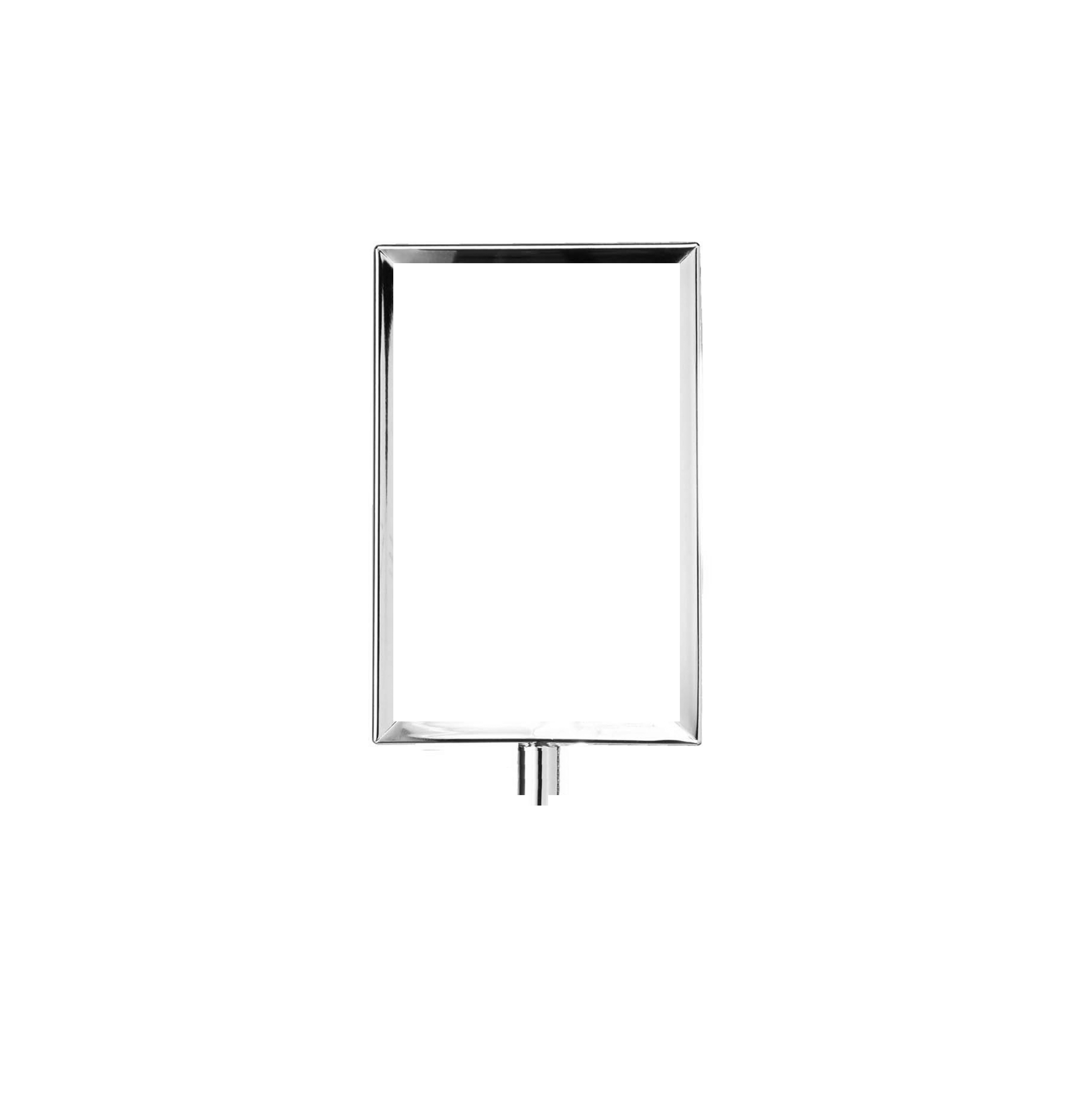 Rope Stanchion Vertical Sign Frame Holder| Stanchion Signage