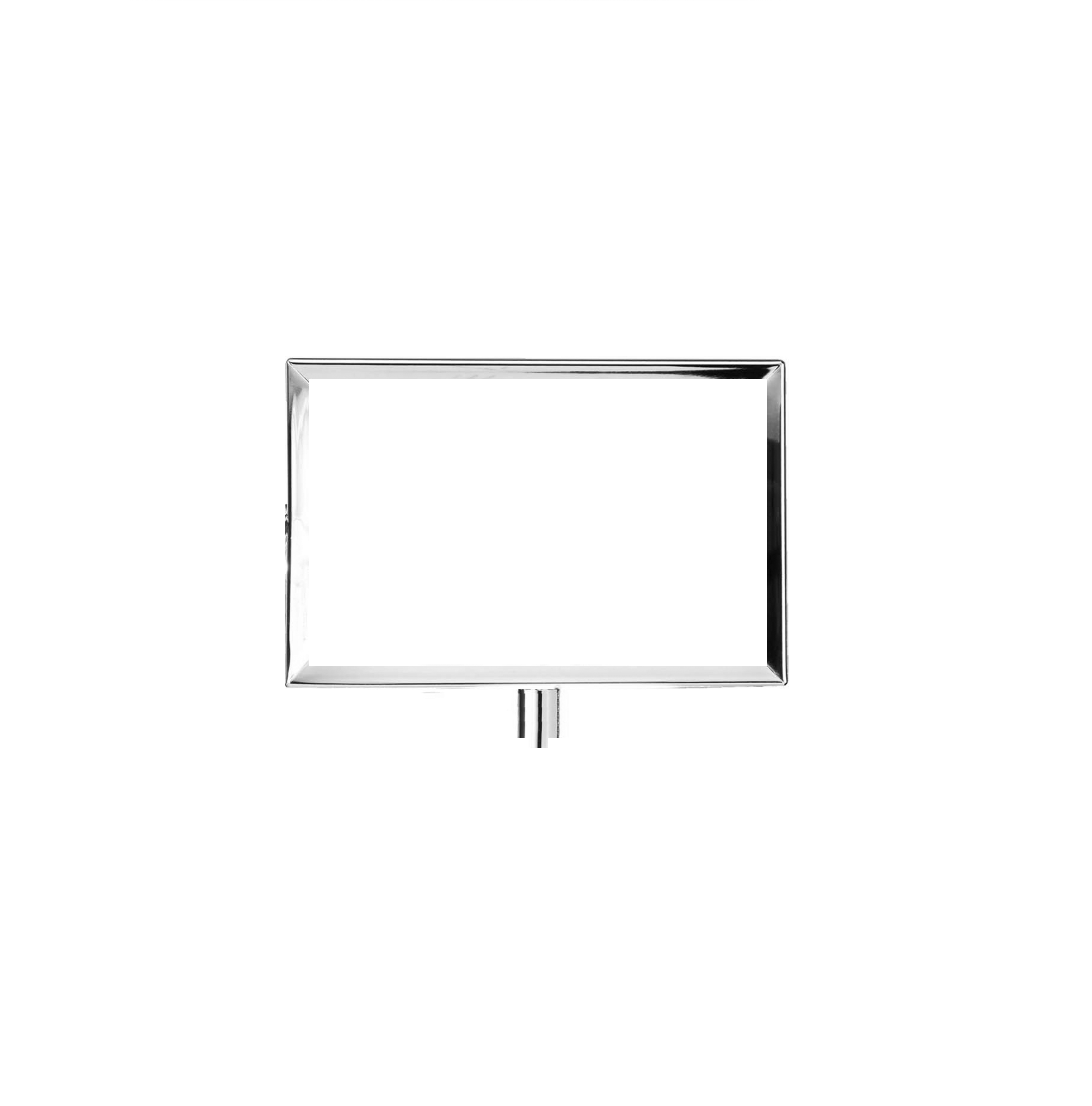 Rope Post Sign Holder Frame | Horizontal Rope Stanchion Sign A3 & A4